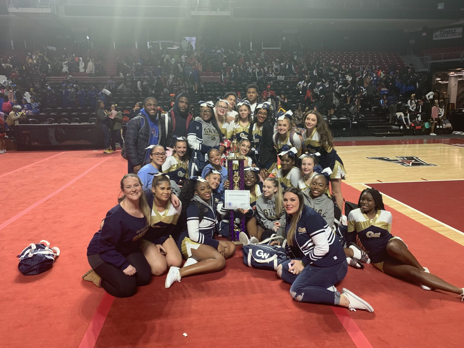 George Washington High School’s Competitive Cheer Makes History - The ...